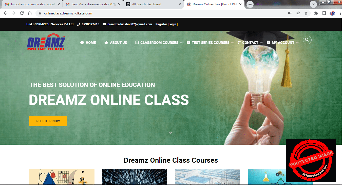 Profile → My Courses - Dreamz Online Class – The Best for JEE & NEET ...